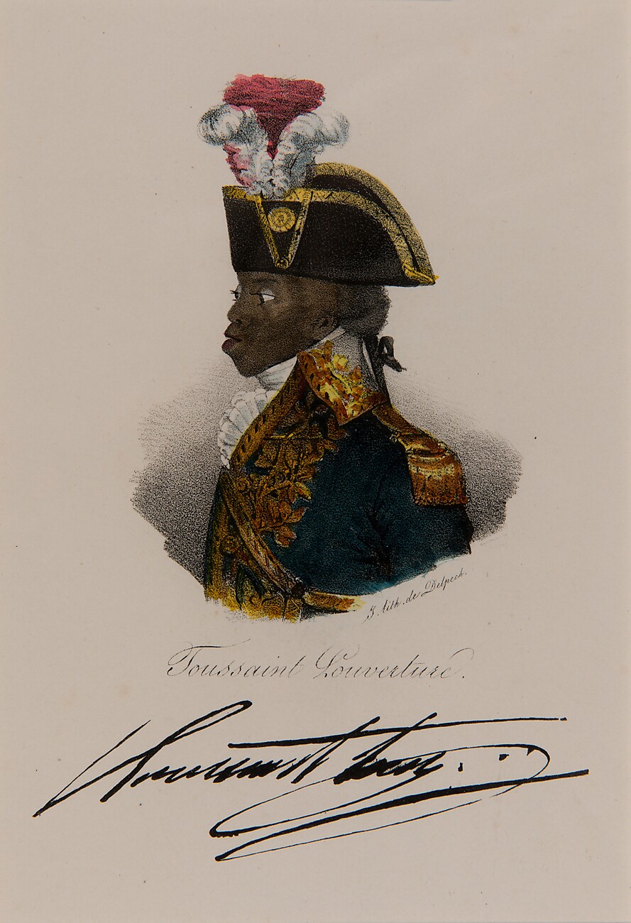 François Séraphin Delpech: Toussaint Louverture, 1816 | Hamburger ...